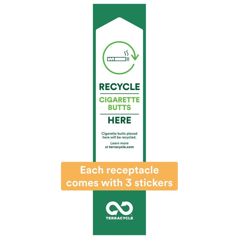 Cigarette Receptacles (6-Pack) — TerraCycle Regulated Waste