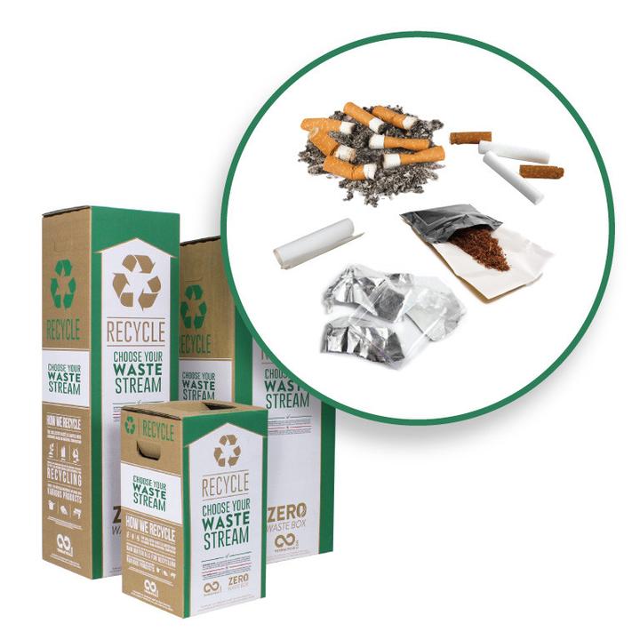 Cigarette Waste - Zero Waste Box™ — TerraCycle Regulated Waste