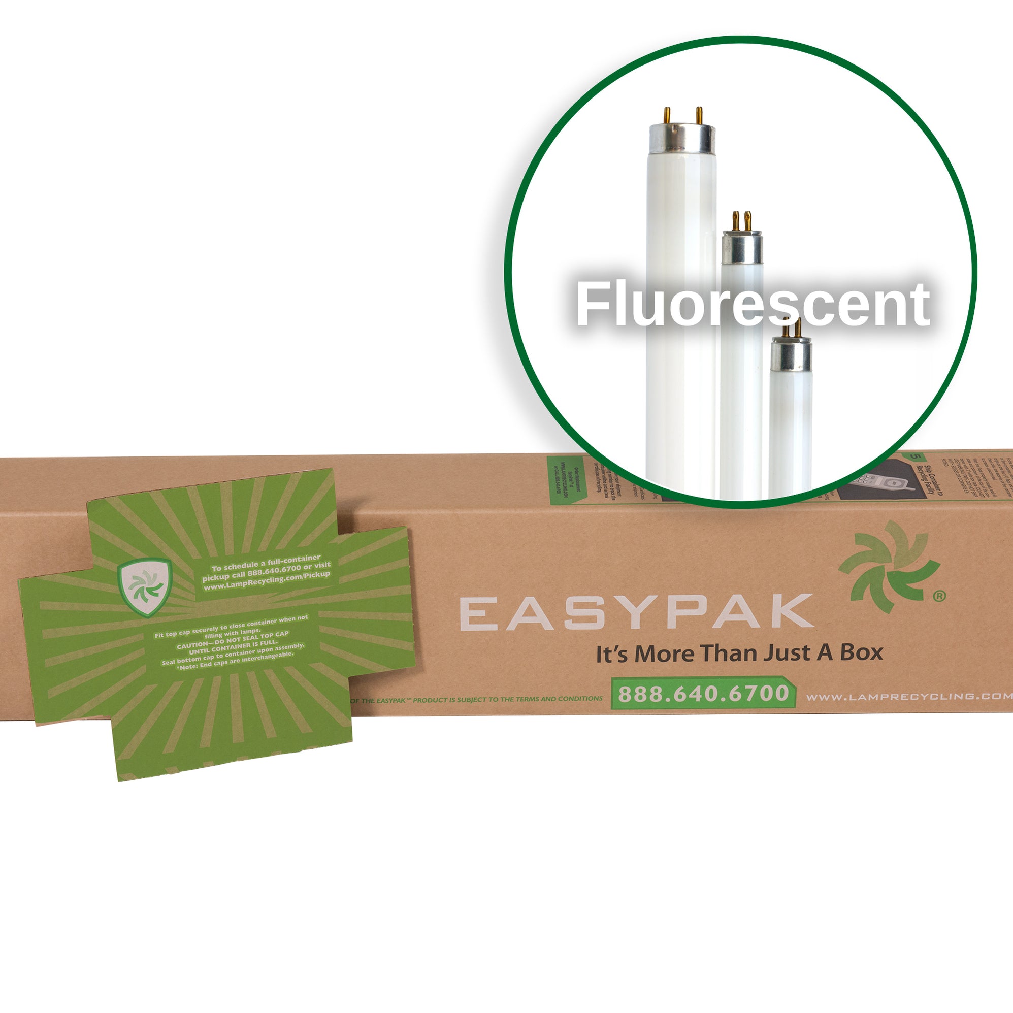 EasyPak™ 8’ VaporShield® Lamp Recycling Box — TerraCycle Regulated Waste