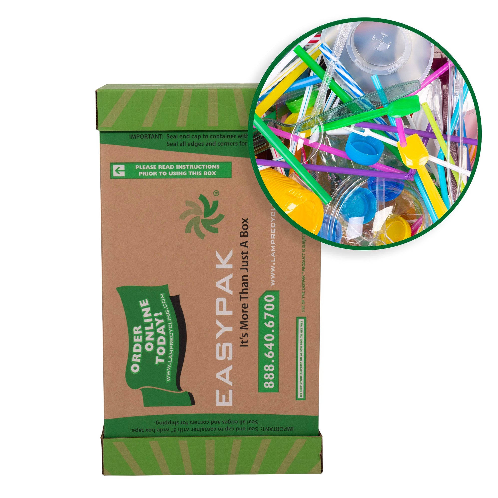 EasyPak™ Plastic Packaging Recycling Box — TerraCycle Regulated Waste